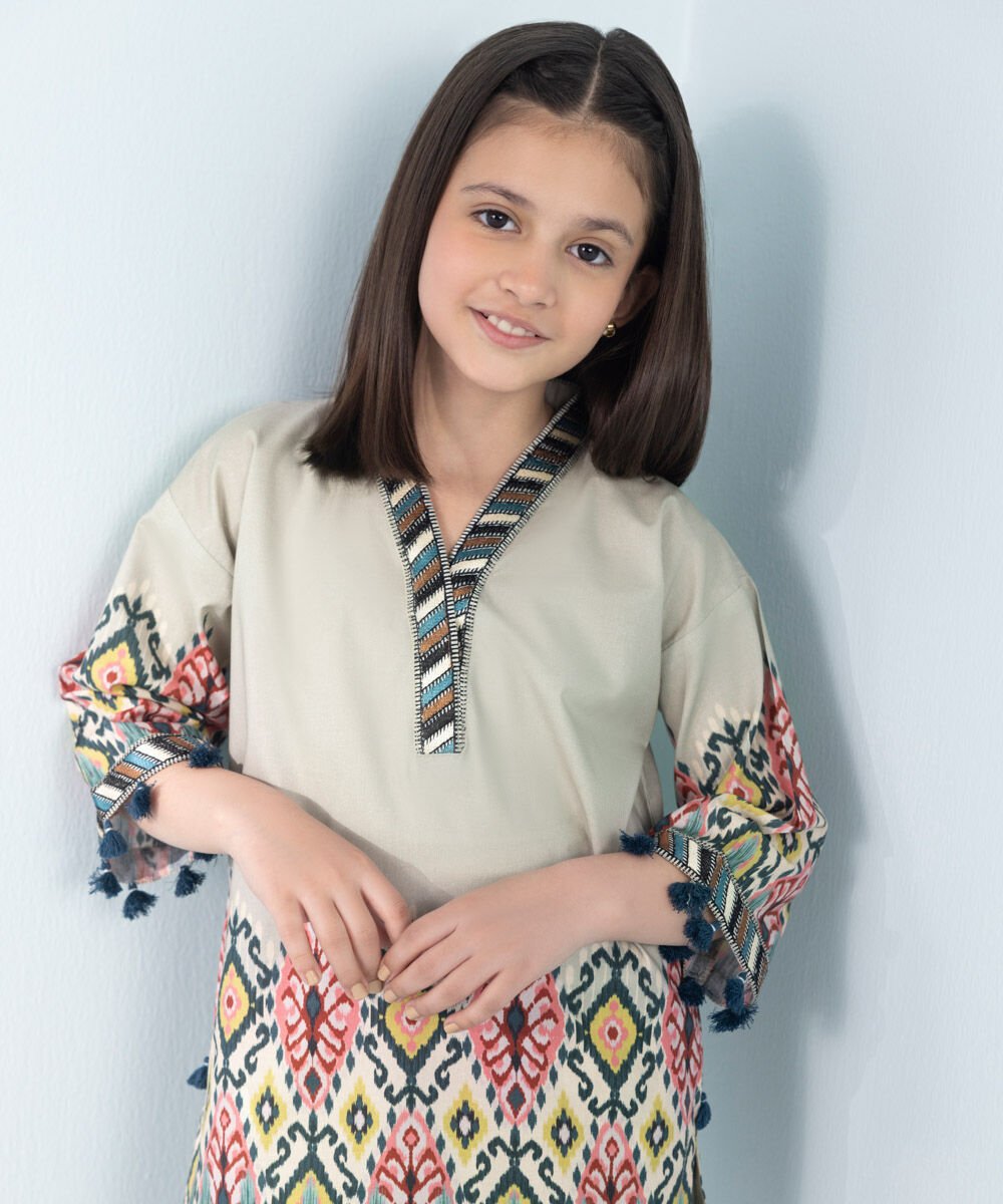 00002512GME3 Girls 2 PC Suit Sapphire PK