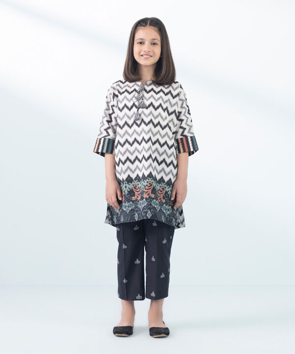 00002512GME1 Girls 2 PC Suit Sapphire PK