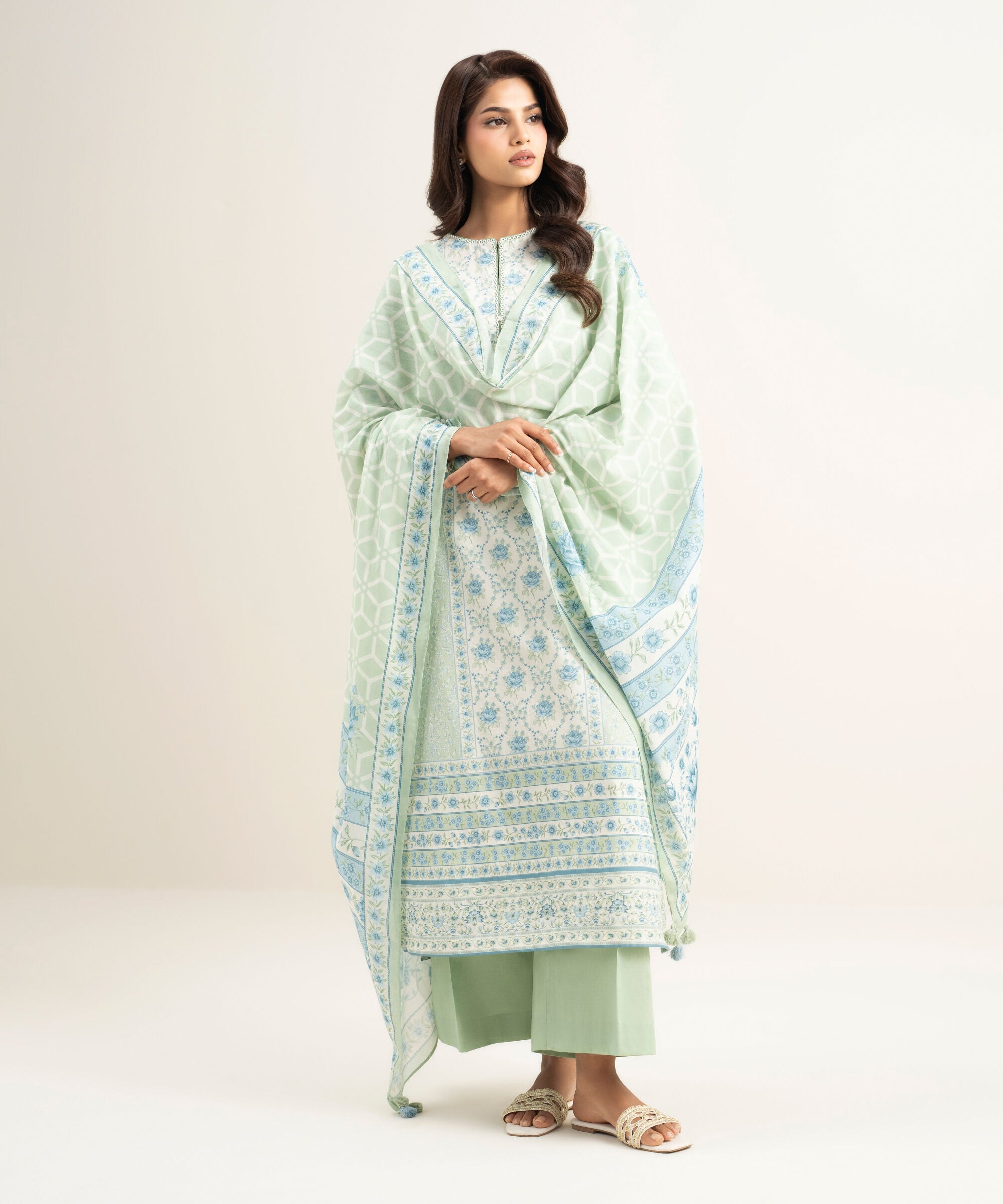 Unstitched 3 PC 2DDYS26V365B Sapphire PK
