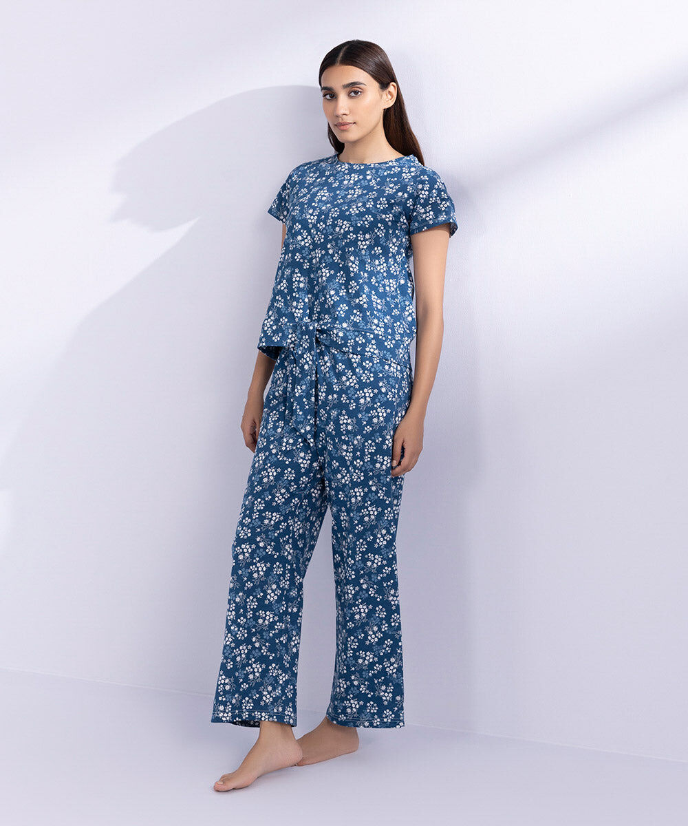 Sleepwear T-Shirt SLTOP24V4001 Sapphire PK