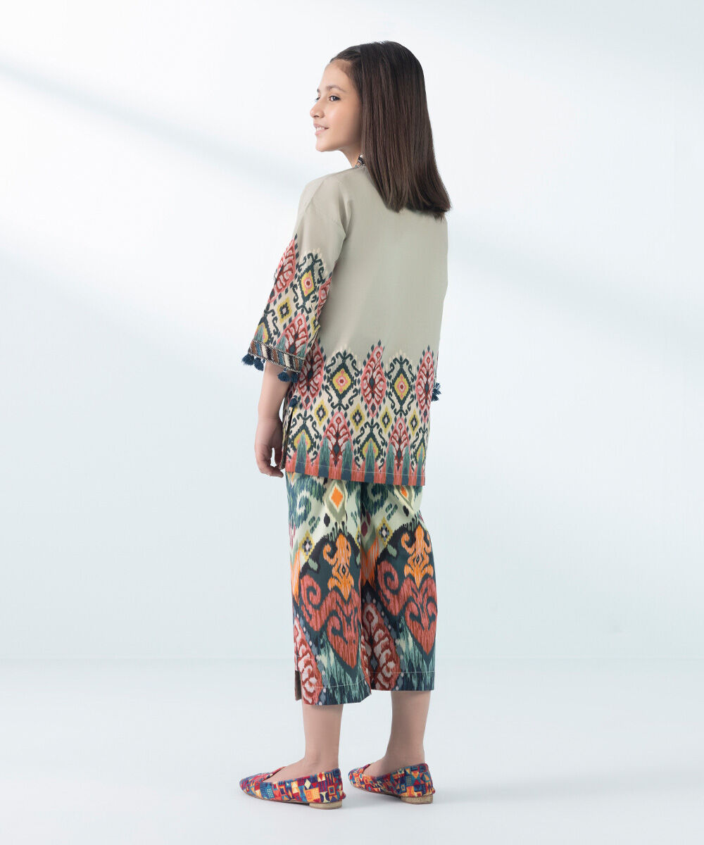 00002512GME3 Girls 2 PC Suit Sapphire PK