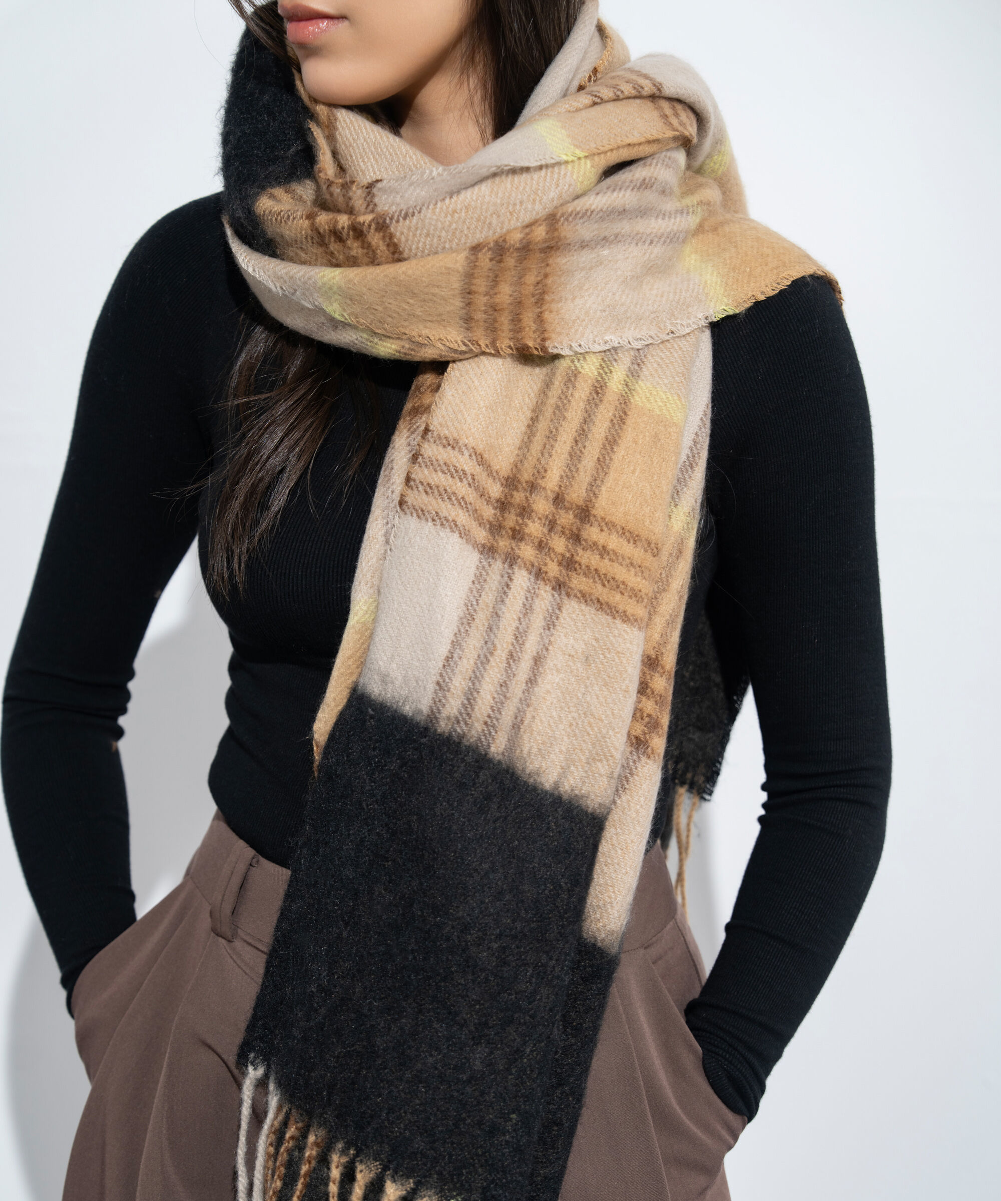 Winter Scarf WSCF25V80010 Sapphire PK