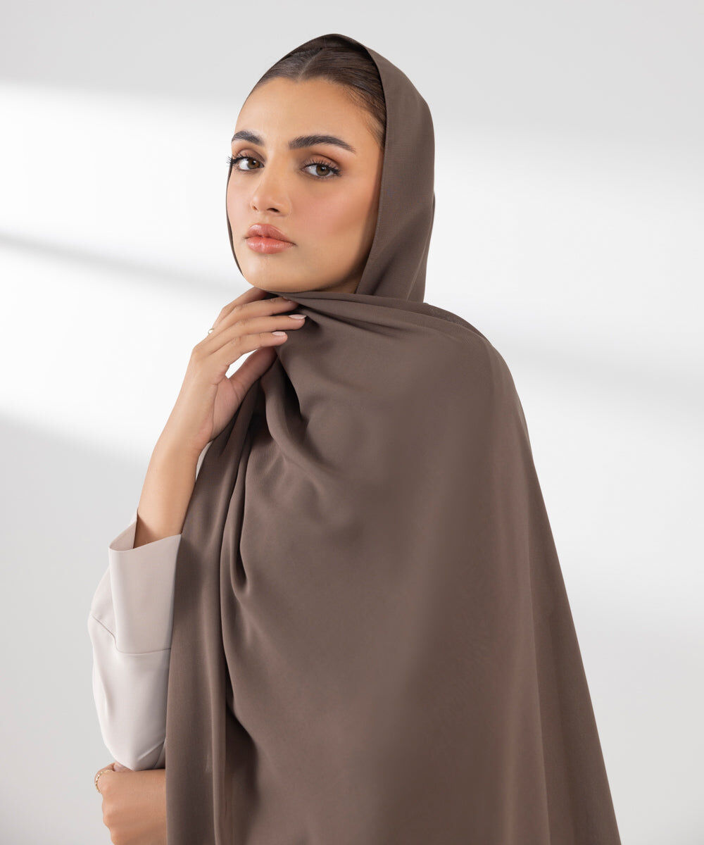 Brown Hijab HIJAB25V1008 Sapphire PK
